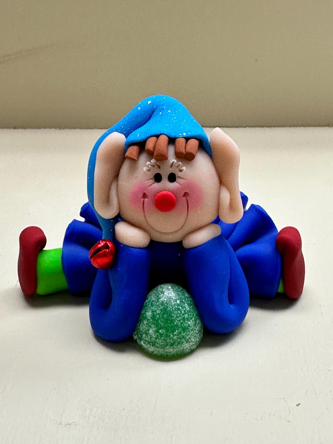 Laying Down Elf - Etsy