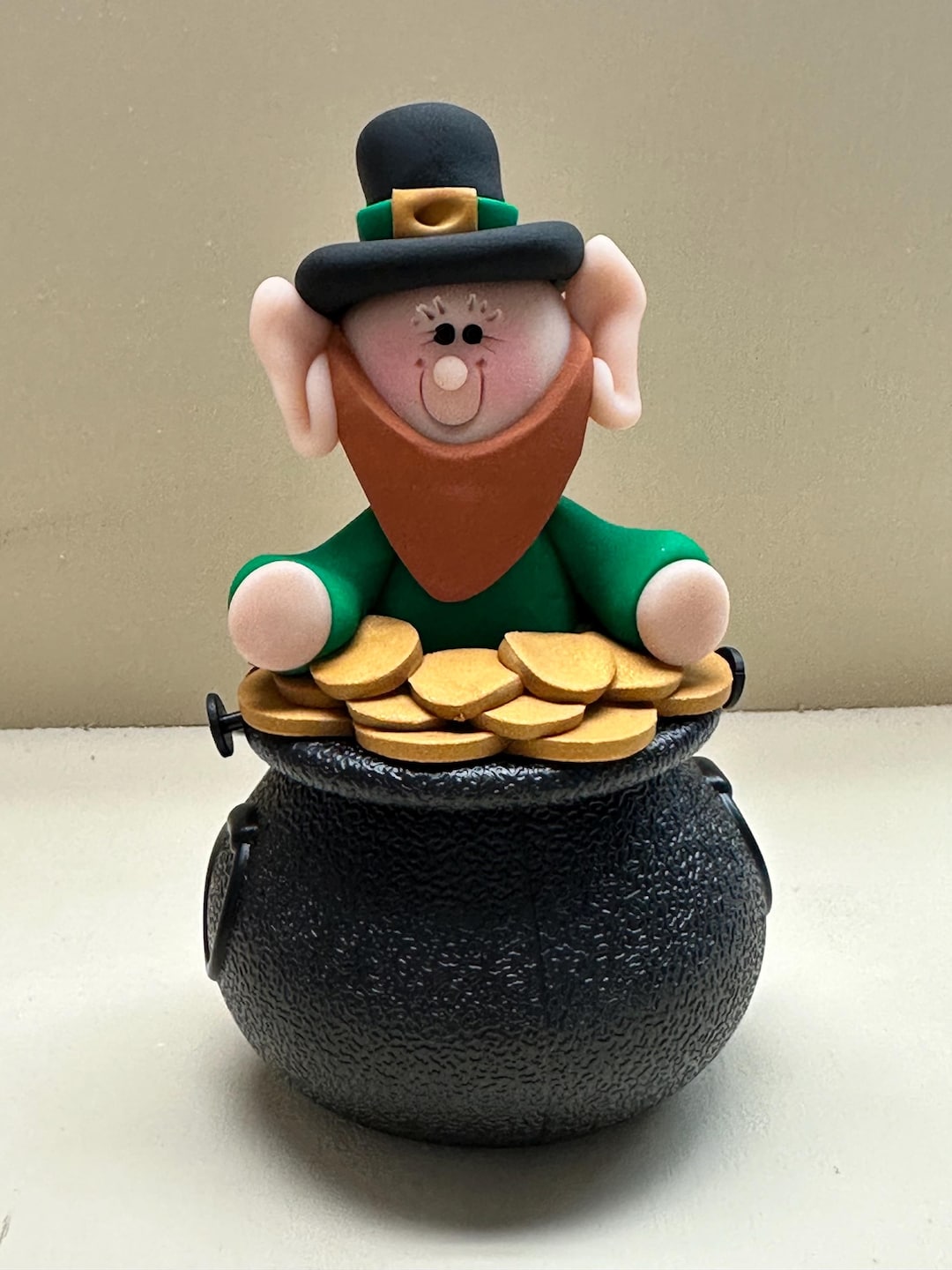 Leprechaun in a Pot of Gold - Etsy