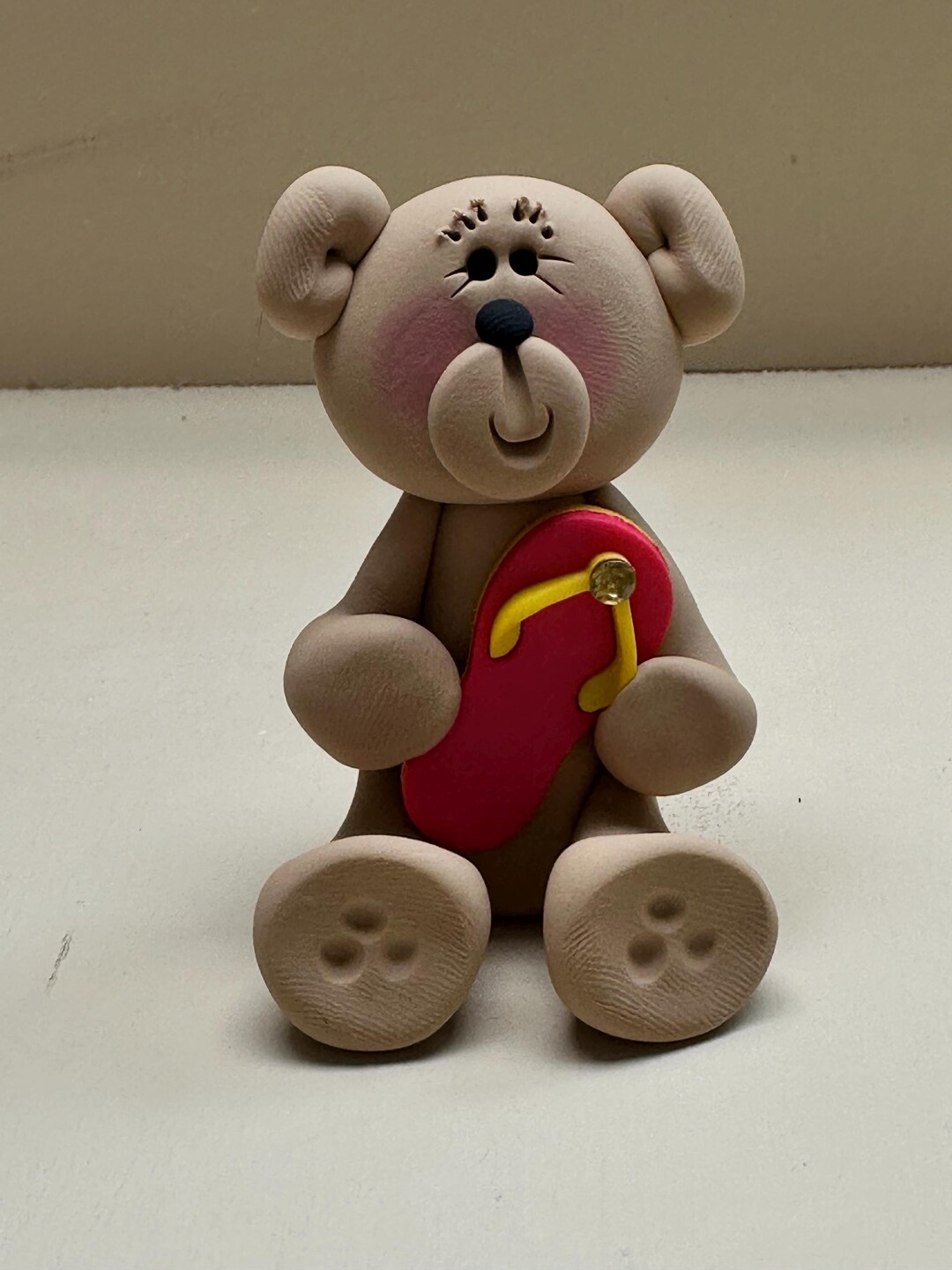 Teddy Bear With a Flip Flop - Etsy