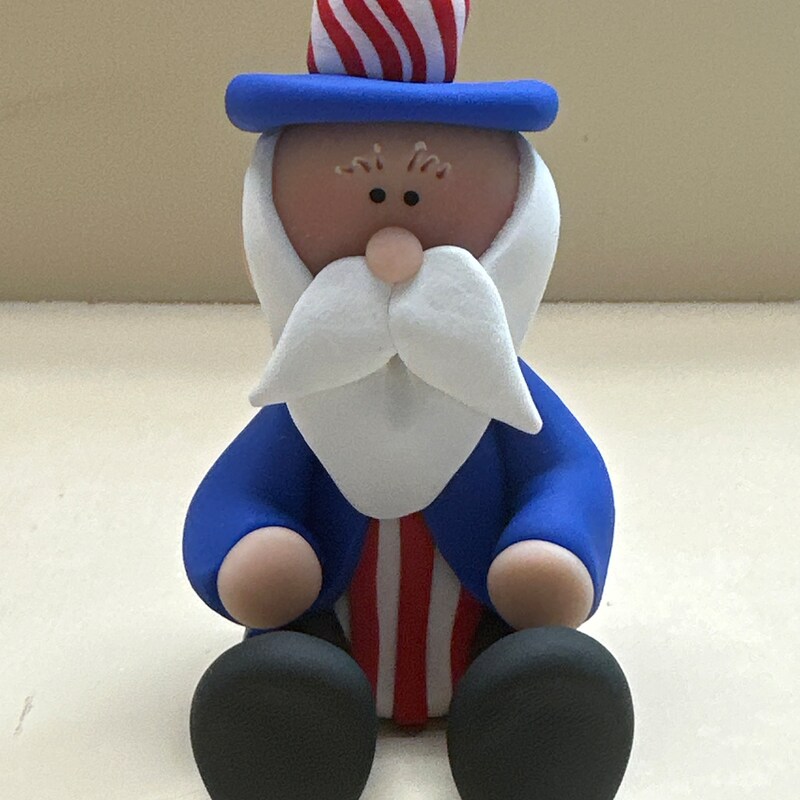 Uncle Sam Figurine - Etsy
