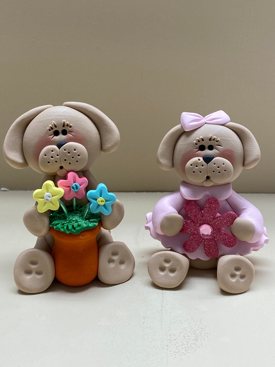 Set of Spring Dogs - Etsy