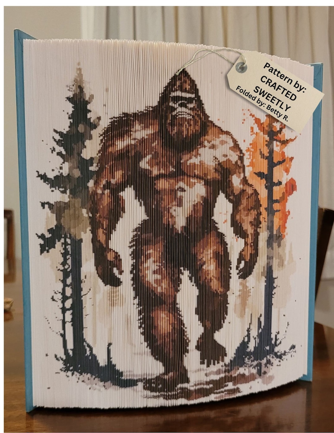 Foto Book Art - Photo Strip Book Design Pattern - Big Foot Watercolor ...