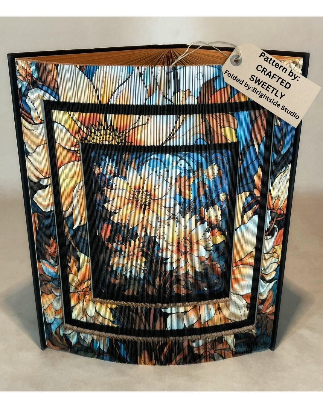 Foto Book Art - Photo Strip Book Patten - Floral, Flowers Framed ...