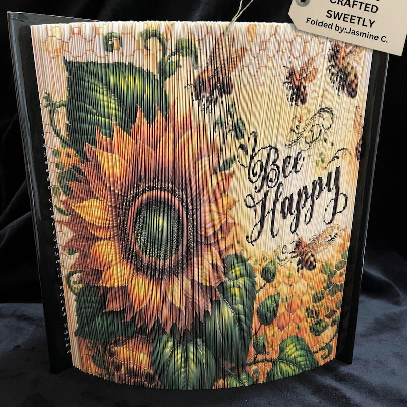 Bee Book Art - Etsy