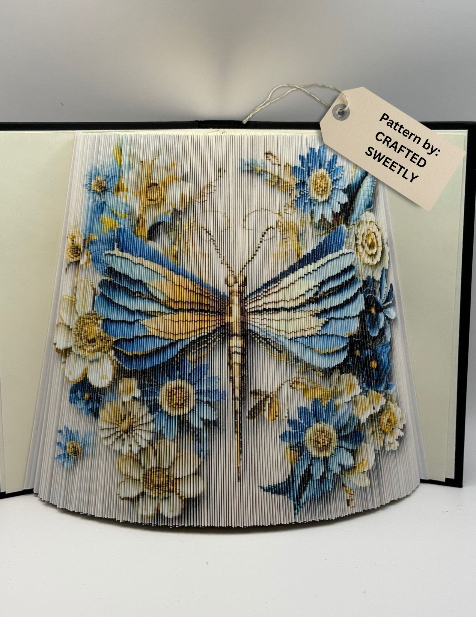 Foto Book Art - Photo Strip Book Pattern - Dragonfly With Gold and ...
