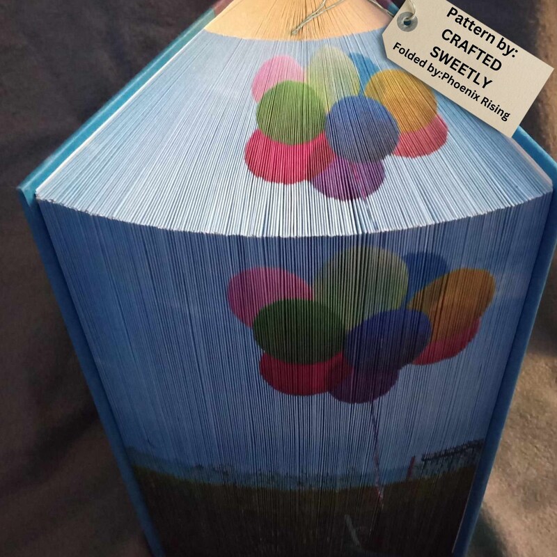 Book Folding Balloon - Etsy