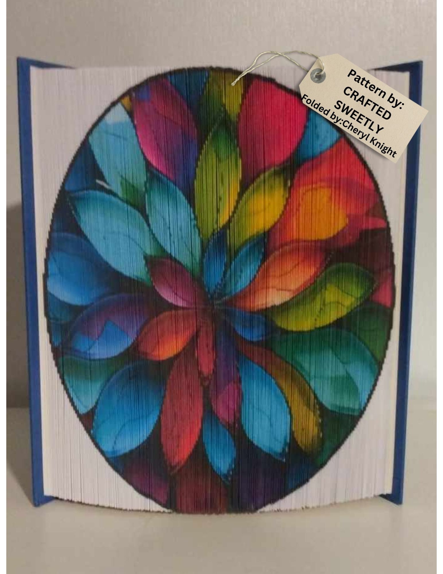 Foto Book Art - Photo Strip Book Design Pattern - Colorful Stained ...