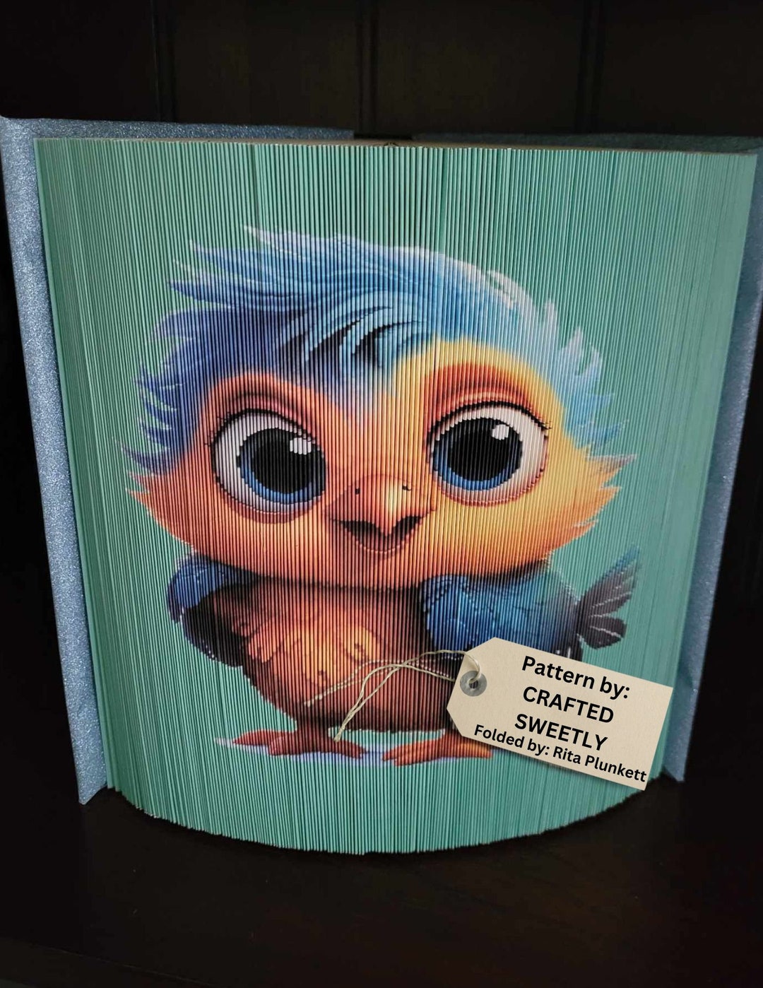 Foto Book Art - Photo Strip Book Pattern - Cute Chick, Bird - Etsy