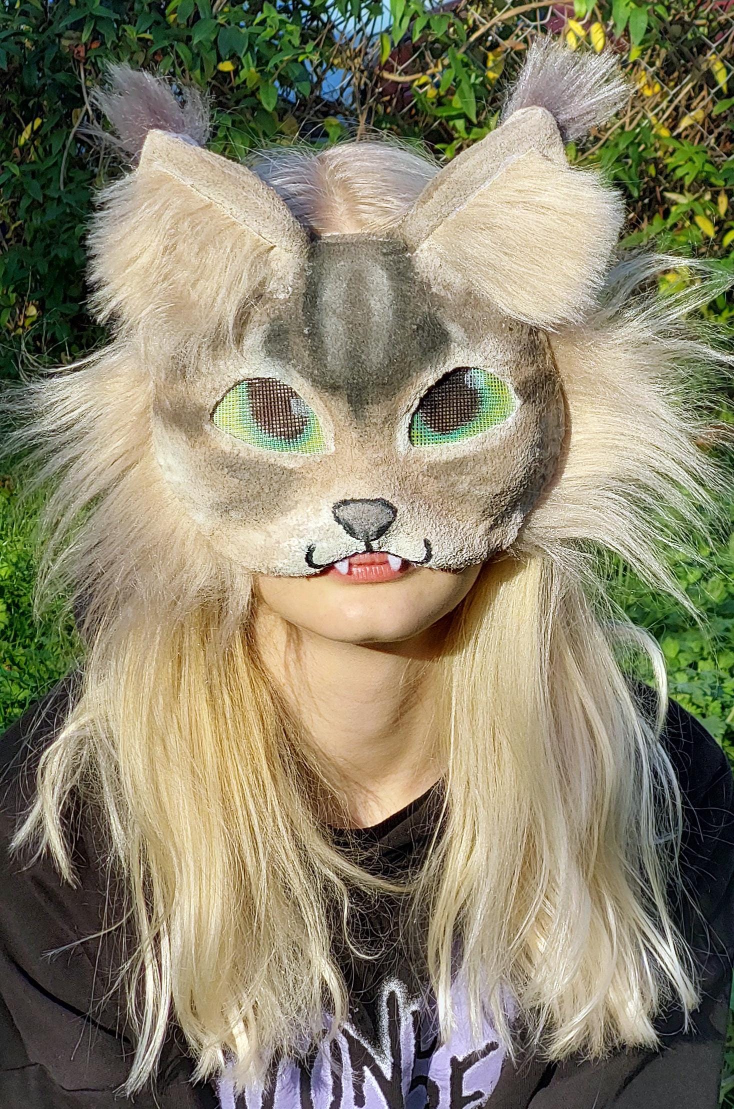 Therian Tabby Cat Mask for Kids and Teenagers - Etsy