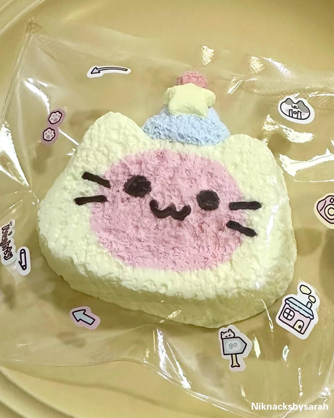 Cat Cookies Taba Squishy Cat Squishies Handmade Squishy Stress Relief ...