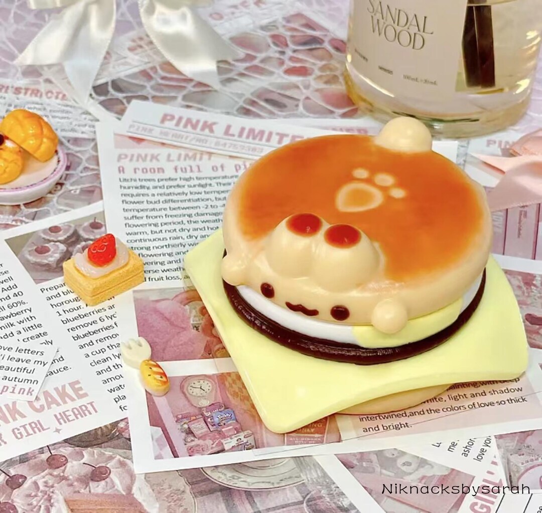 Baked Bunny Squishies Handmade Squishies Stress Relief Toys Baby Slime ...
