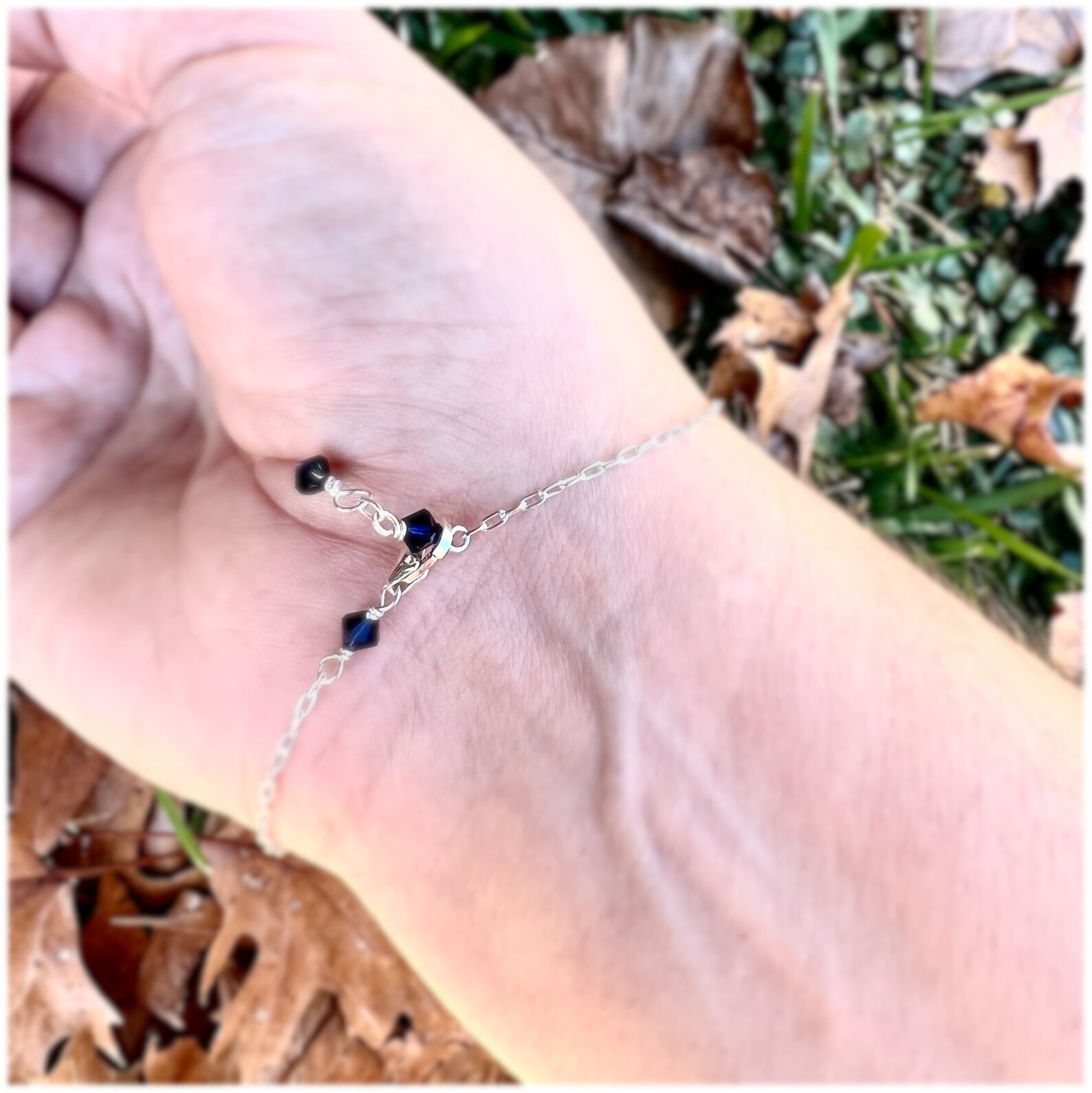 Bluejay Bracelet, Blue Jay Bracelet, Bluejay Charm Bracelet, Blue ...