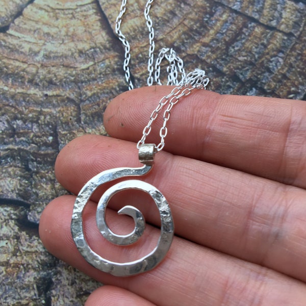 Spiral Necklace - Etsy
