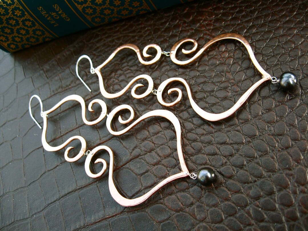 Turkish Scroll Work Chandeliers Dramatic Jewelry Statement - Etsy