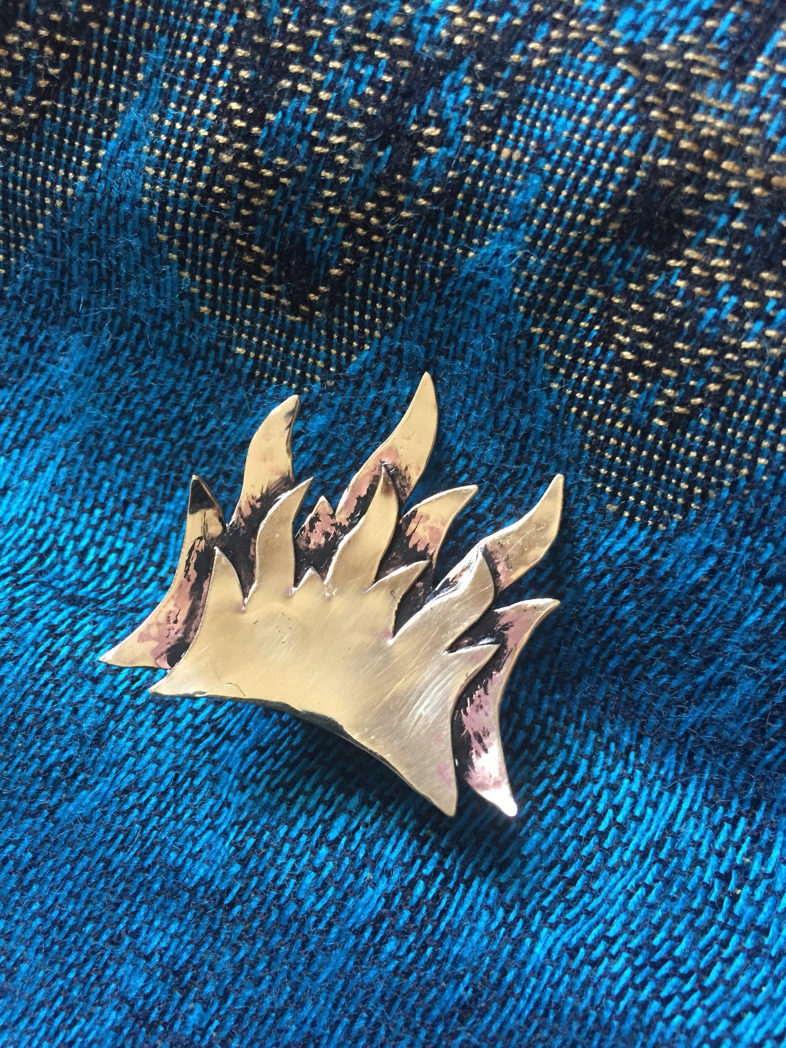 Double Flame Ear Cuff | Etsy