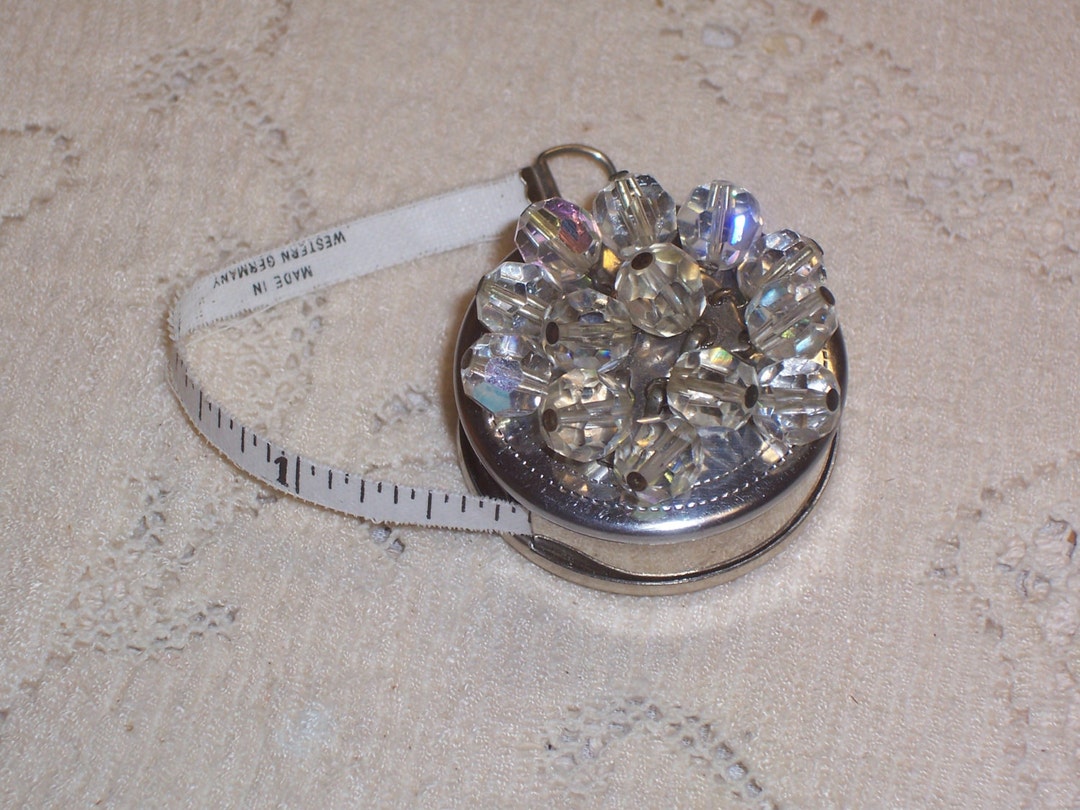 Vintage Decorated Tape Measure - Etsy