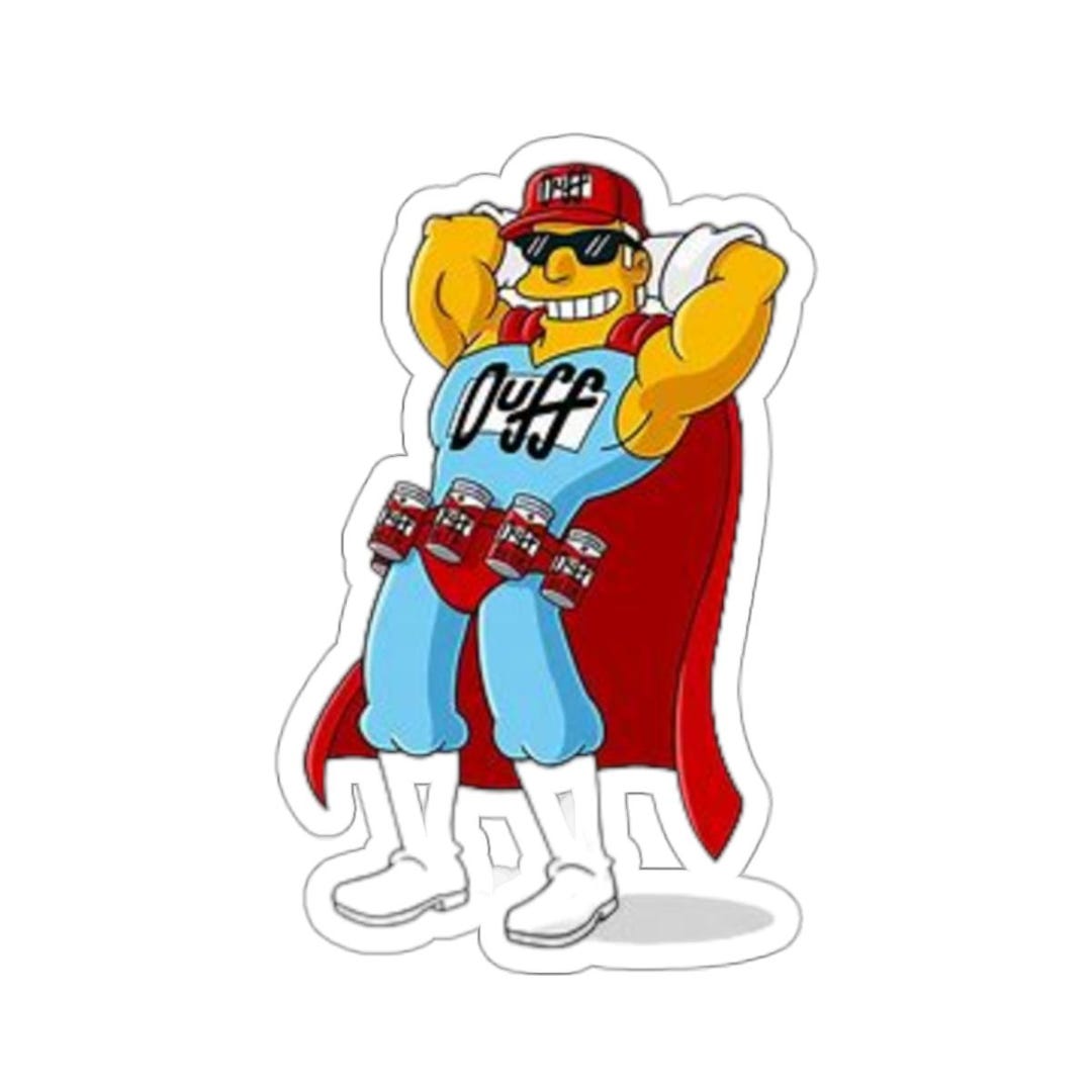 Stickers Simpson's Duff Beer Guy Design - Etsy