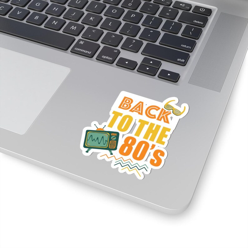 Retro Stickers, 80s Inspired Decals, Nostalgic Kiss-cut Labels, Back to ...