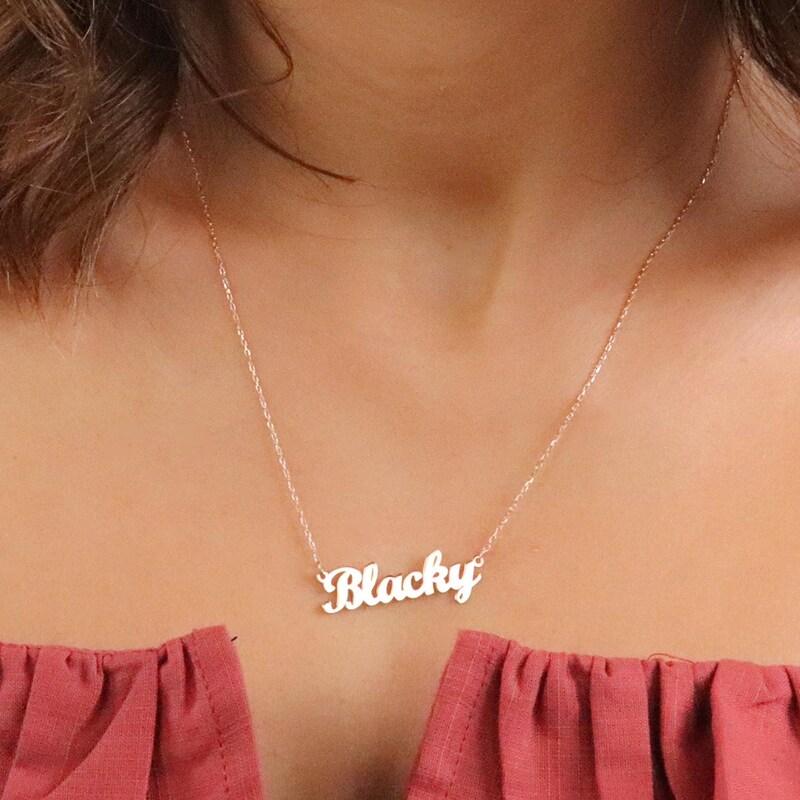 Personalized Name Necklace - Etsy