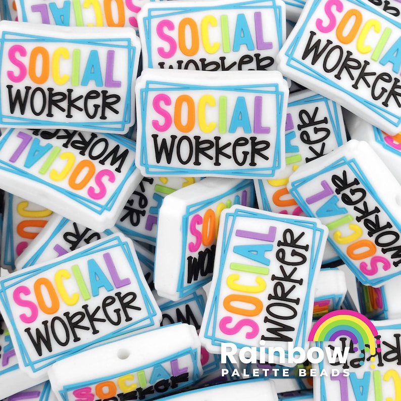 Social Worker Exclusive Silicone Focal Beads - Etsy