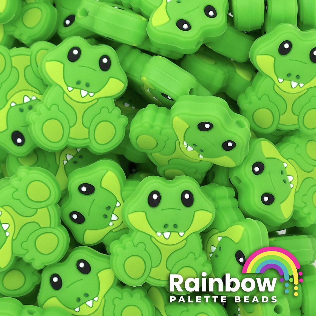 Alligator 'gator' Exclusive Silicone Focal Beads - Etsy