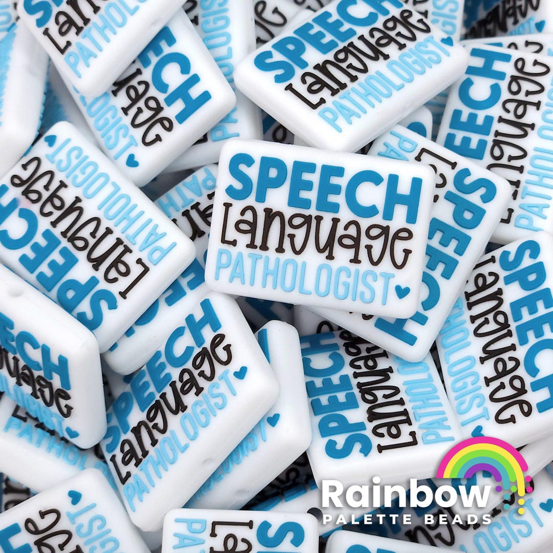Speech Language Pathologist (SLP) Exclusive Silicone Focal Beads - Etsy