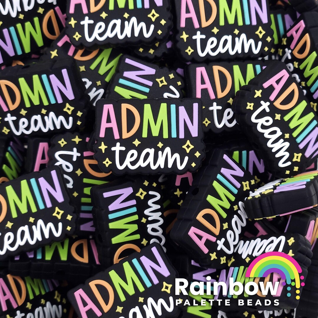 Admin Team Exclusive Silicone Focal Beads - Etsy