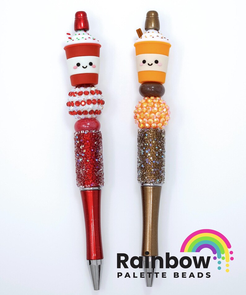 3D Peppermint Christmas Sprinkle Drink Exclusive Silicone Focal Beads ...