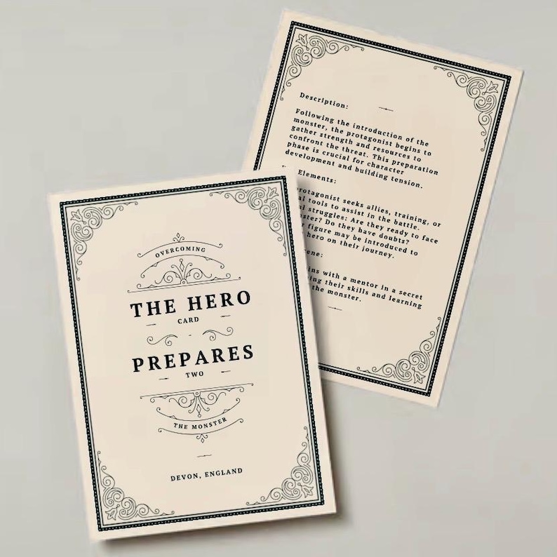 Overcoming the Monster Plot Cards: Writers Toolkit, Character, Plot ...