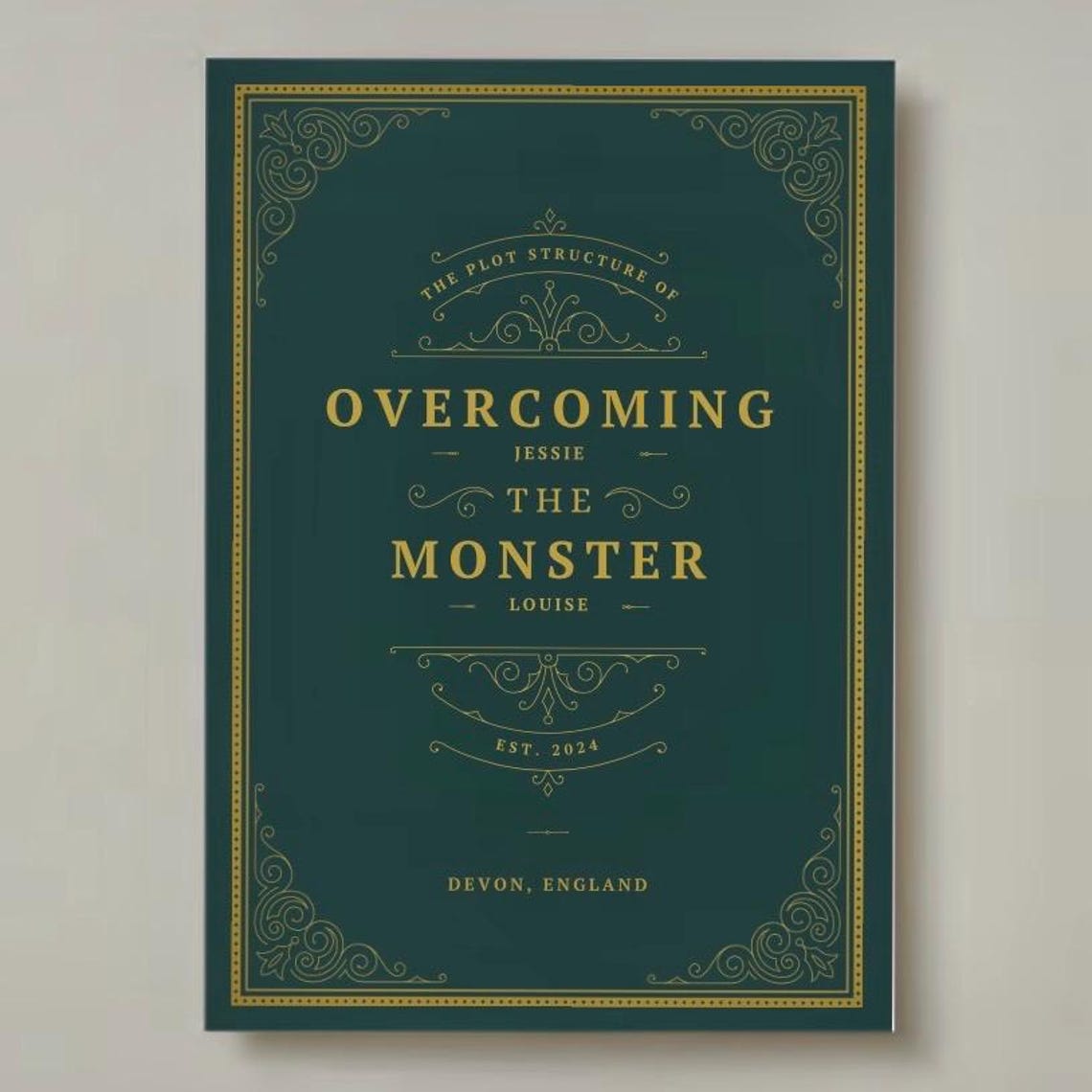 Overcoming the Monster Plot Cards: Writers Toolkit, Character, Plot ...