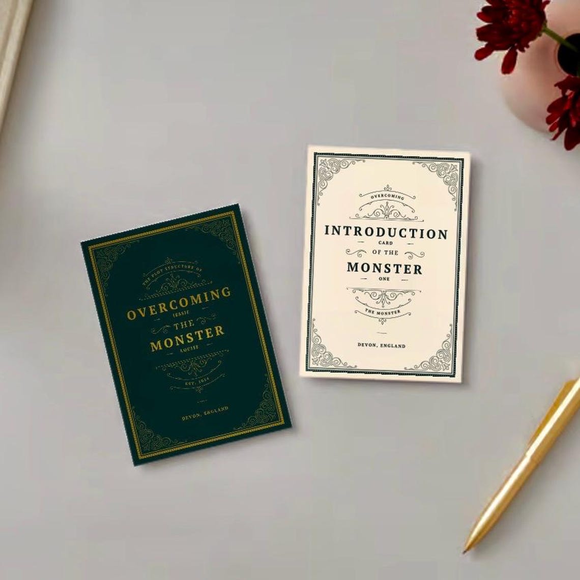 Overcoming the Monster Plot Cards: Writers Toolkit, Character, Plot ...