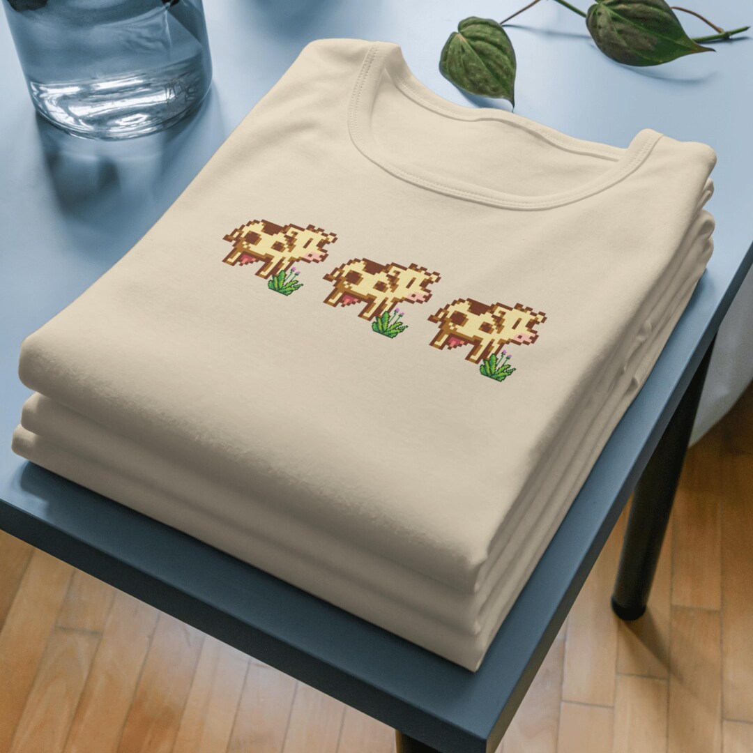 Stardew Valley Shirt Stardew Valley Cow Unisex T-shirt Stardew Valley ...