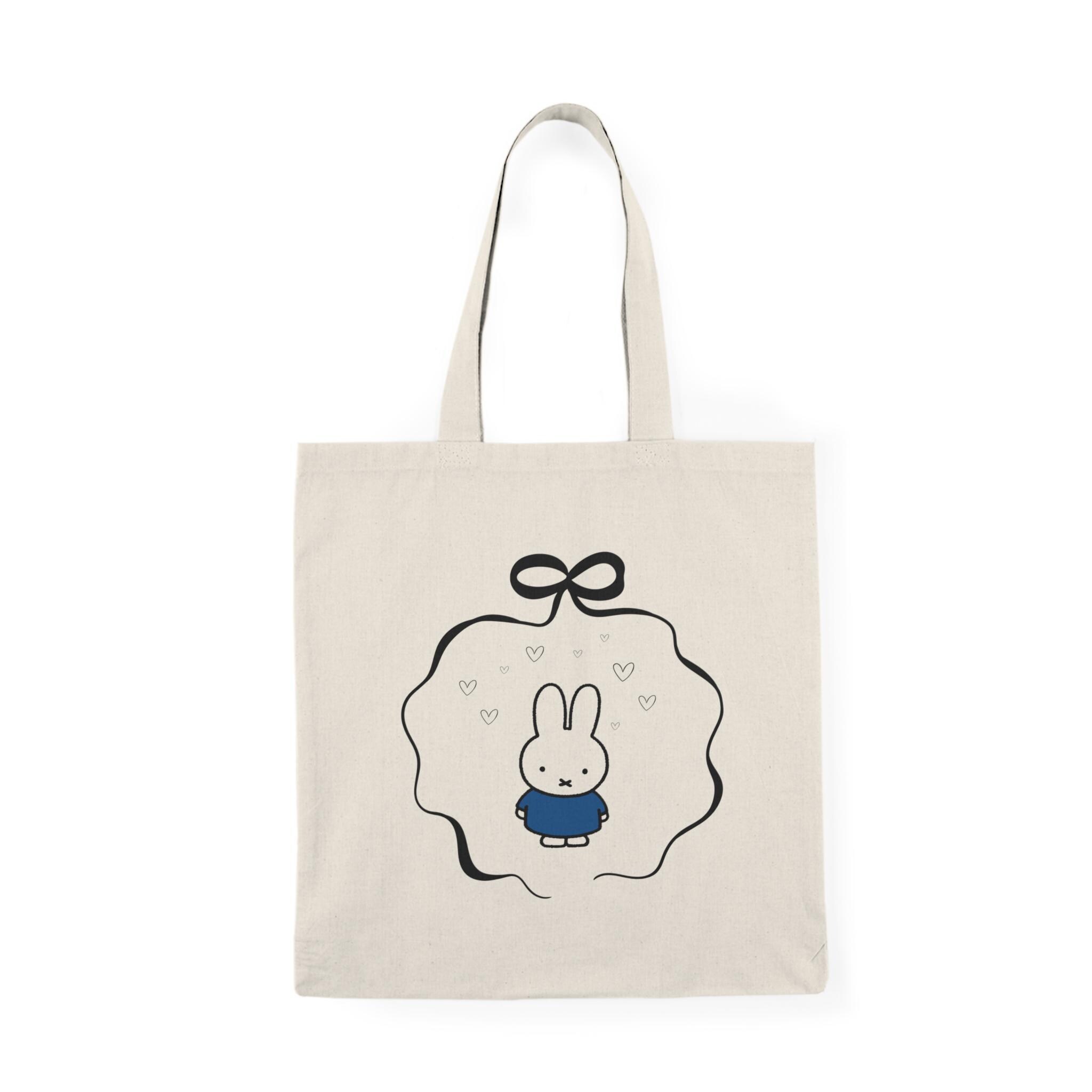 Cute Bow Miffy Tote Bag - Miffy Tote - Miffy Canvas - Miffy - Coquette - Gift for Miffy Lover - Etsy