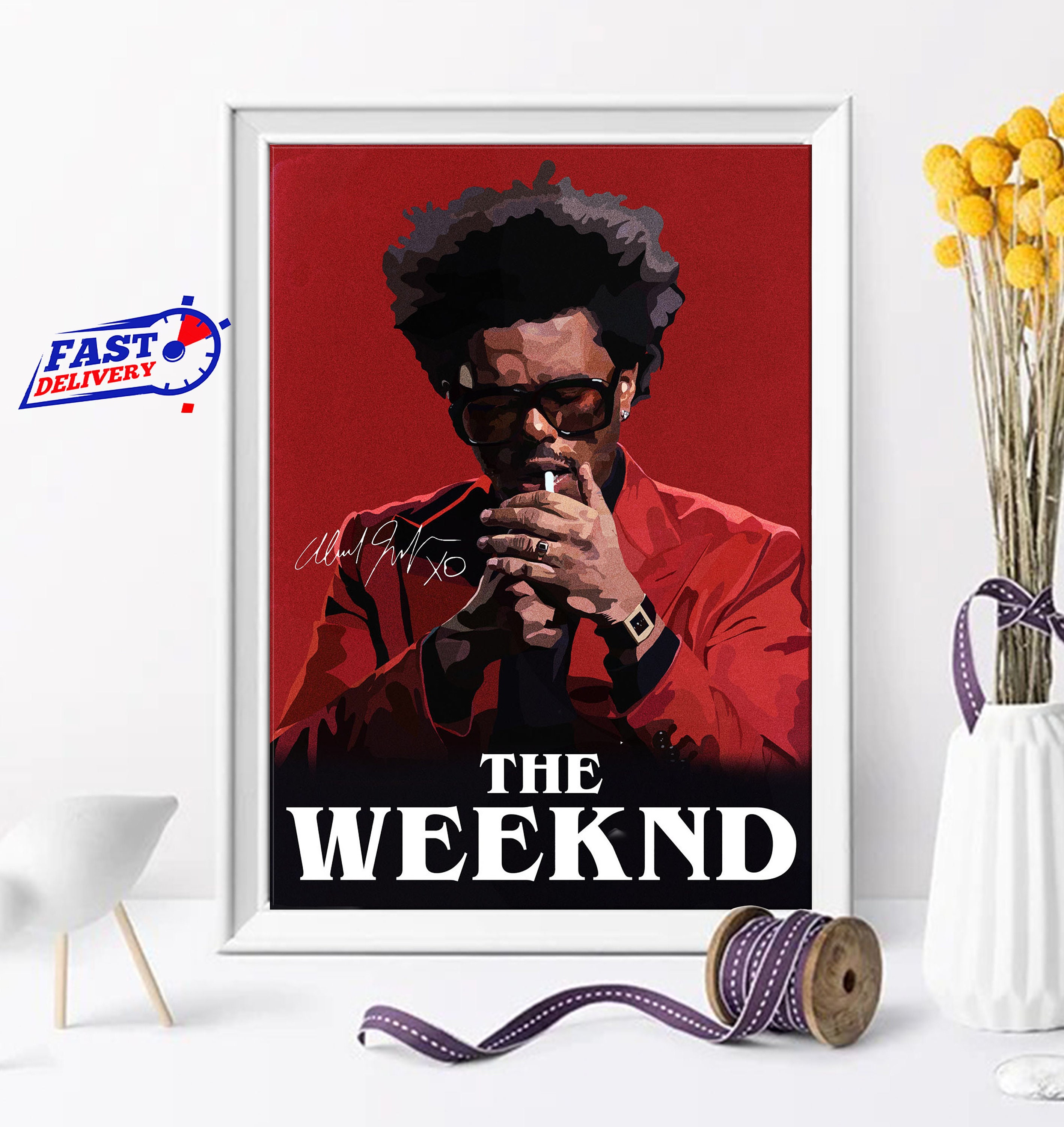 The Weeknd Concert Poster