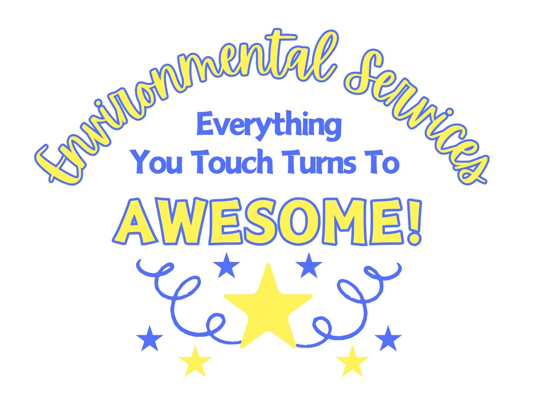 Environmental Appreciation, Housekeeping, 2024, Thank You - Etsy