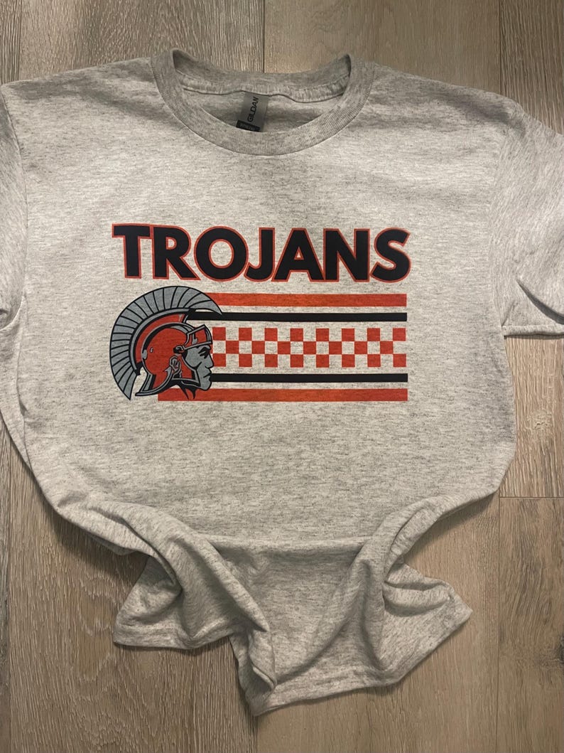Trojans Mascot, Spirit Wear, Trending, PNG, Sublimaton, DTF - Etsy