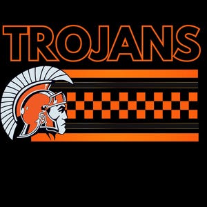 Trojans Mascot, Spirit Wear, Trending, PNG, Sublimaton, DTF - Etsy
