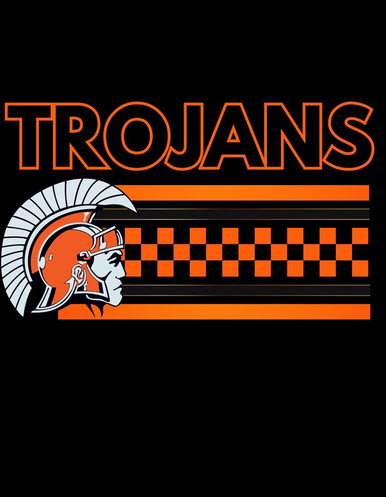 Trojans Mascot, Spirit Wear, Trending, PNG, Sublimaton, DTF - Etsy