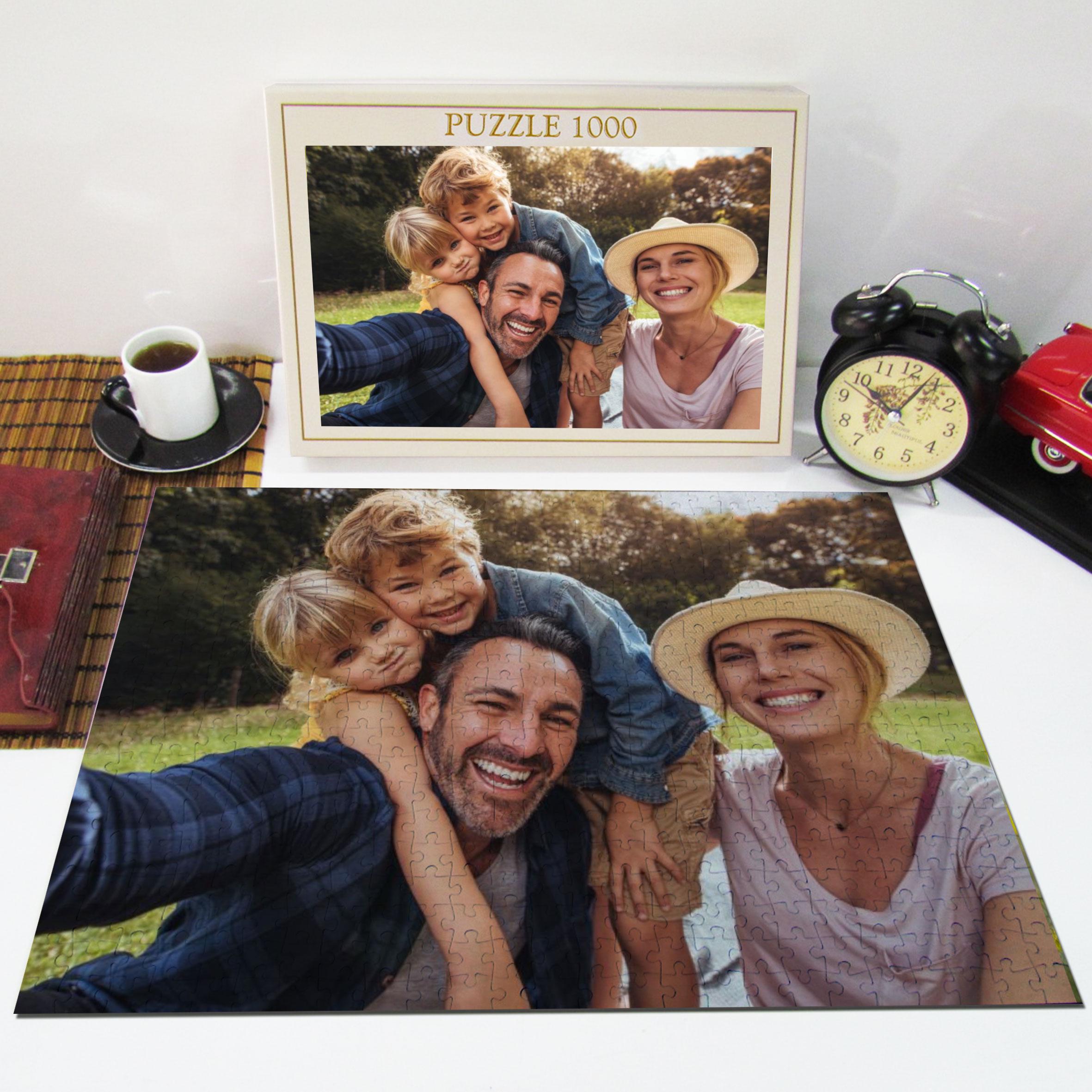 Personalized Photo Puzzle, Custom Photo Puzzle 1000 Pieces, Custom ...