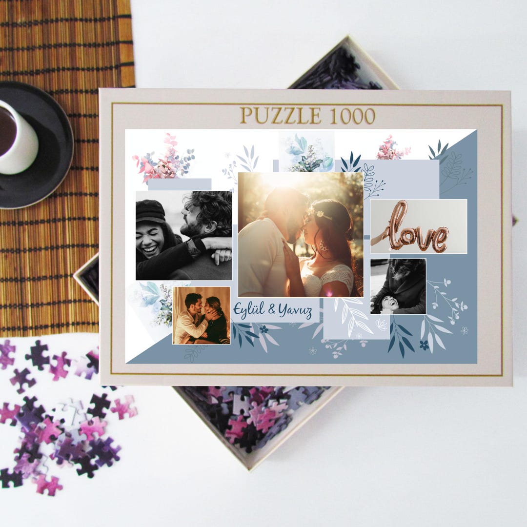1000 Pieces Custom Puzzle, Create Your Own Photo Puzzle, Personalized ...