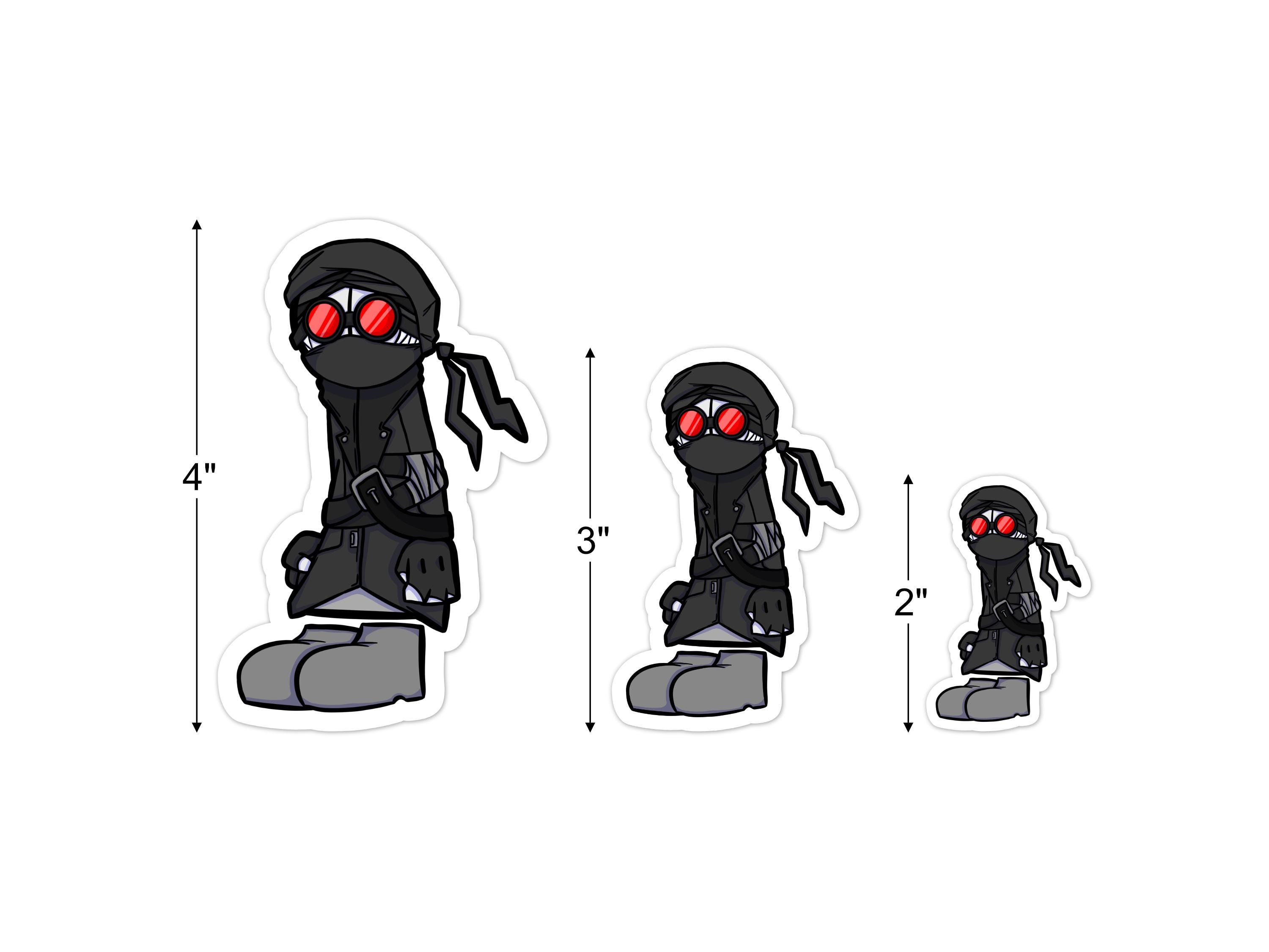 Hank Madness Combat Sticker - Action Art - Fan Art - Unique Gift - Etsy