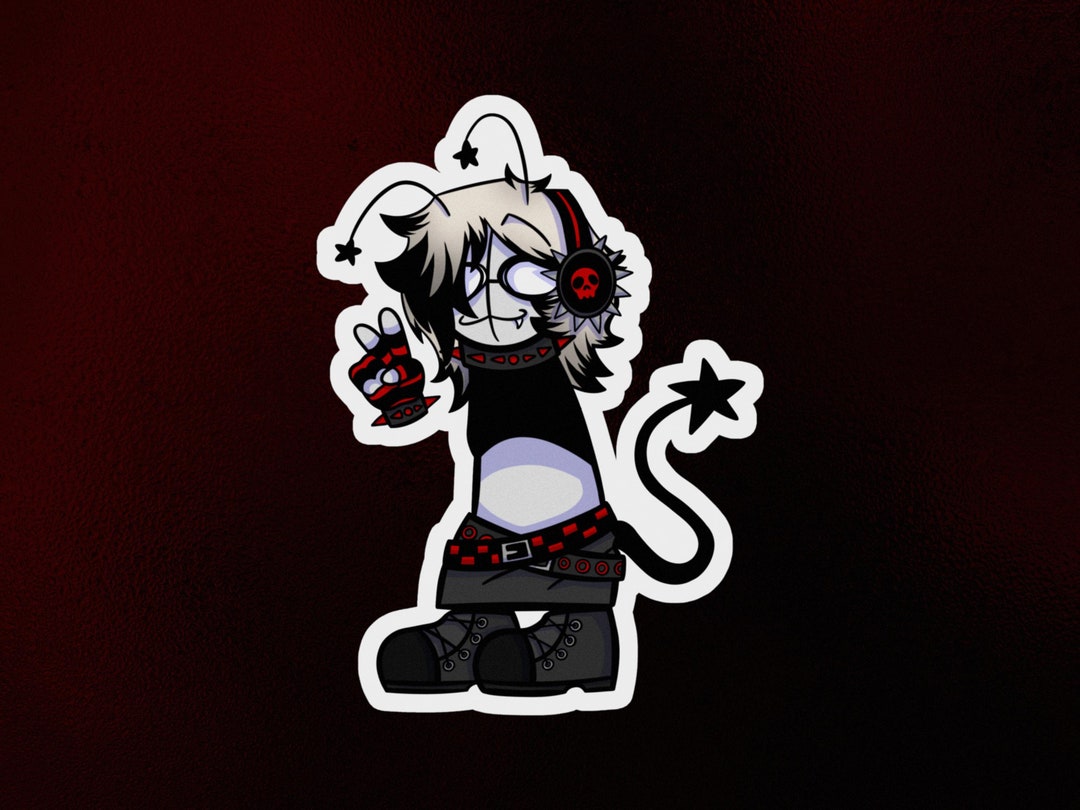 Sprite - the Grungy, Emo Band Member Sticker - Original Art - Unique ...