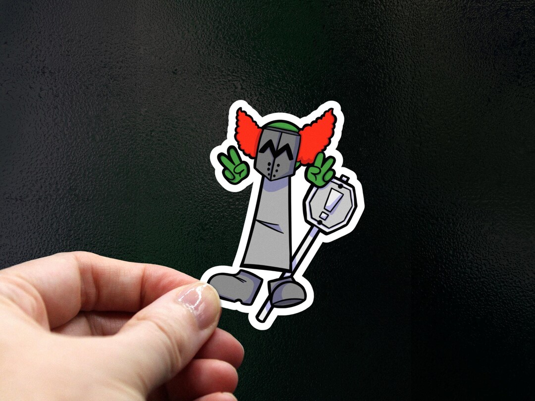 Tricky Madness Combat Sticker - Action Art - Fan Art - Unique Gift - Etsy