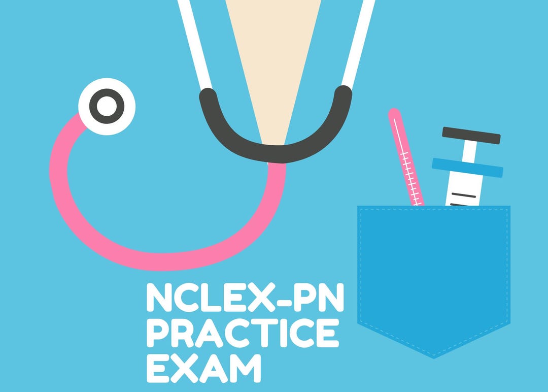 N-CLEX PN Comprehensive Exam Predictor V - Etsy