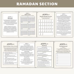 2025 Ramadan Planner Bundle Printable Islamic Journal Muslim Planner ...