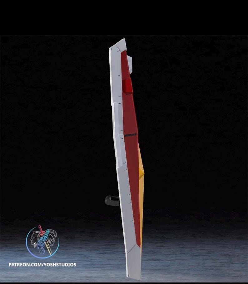 RX-78 Gundam Shield 3D Printed in Color-matched PLA+ 4.5ft - Etsy