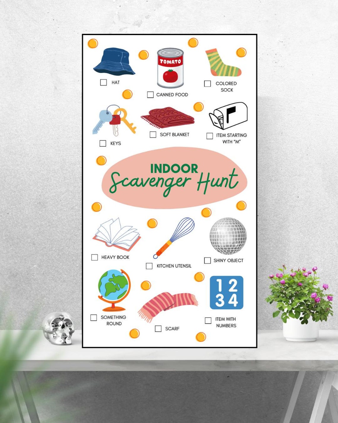 Indoor Scavenger Hunt, Rainy Day Scavenger Hunt, Indoor Adventure List ...