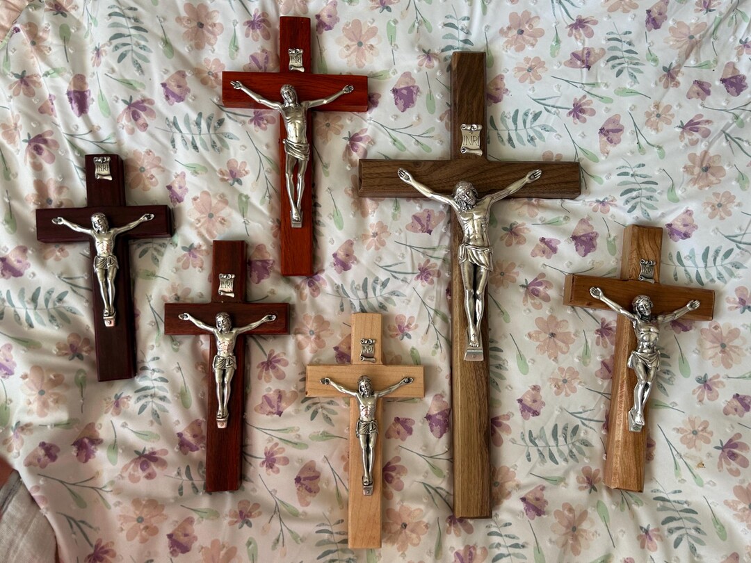 Handmade Hardwood Crucifixes - Etsy