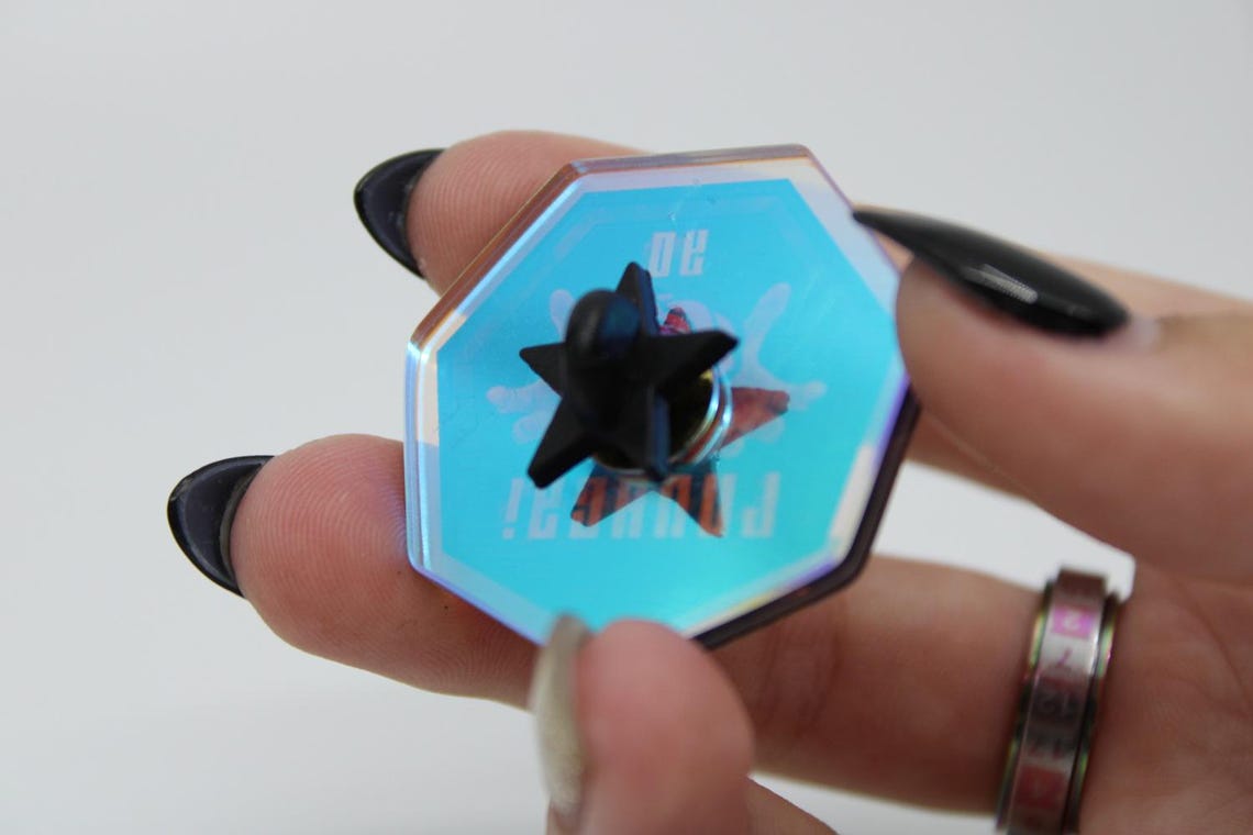 Yo Lunacy Pin - 1.5" Limbus Company Rainbow Acrylic Pin - Etsy