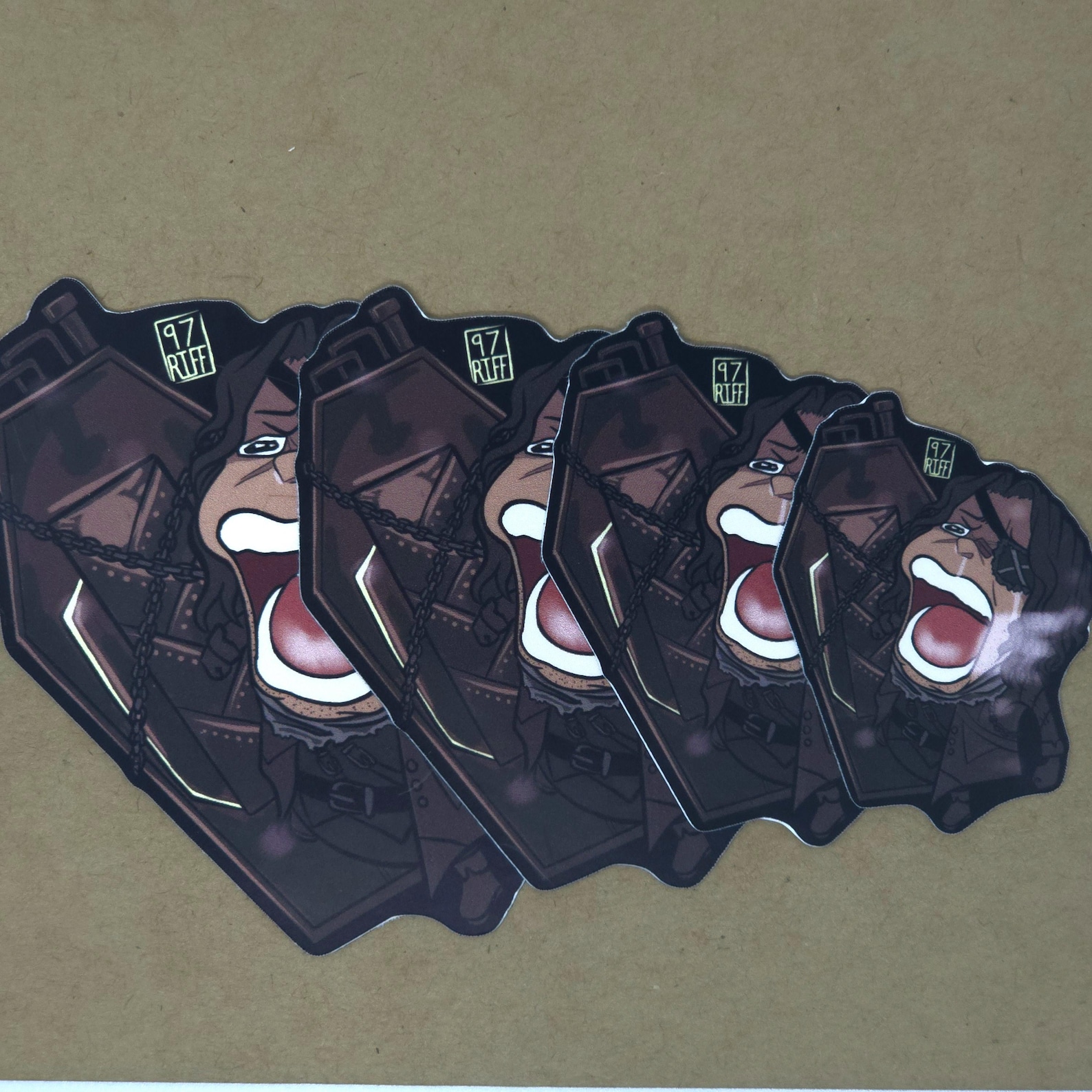 Wild Hunt Heathcliff Crying - Limbus Company Sticker - Etsy